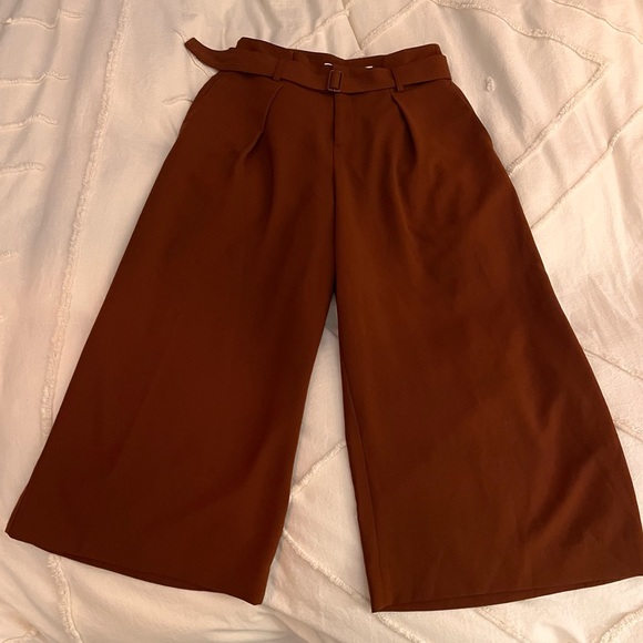 Vince | Pants & Jumpsuits | Vince Rust Color Dress Pants Wide Leg ...